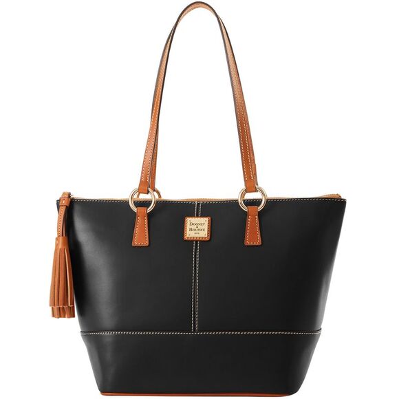 Dooney & Bourke | Bags | Dooney Bourke Wexford Leather Small Tobi Tote ...
